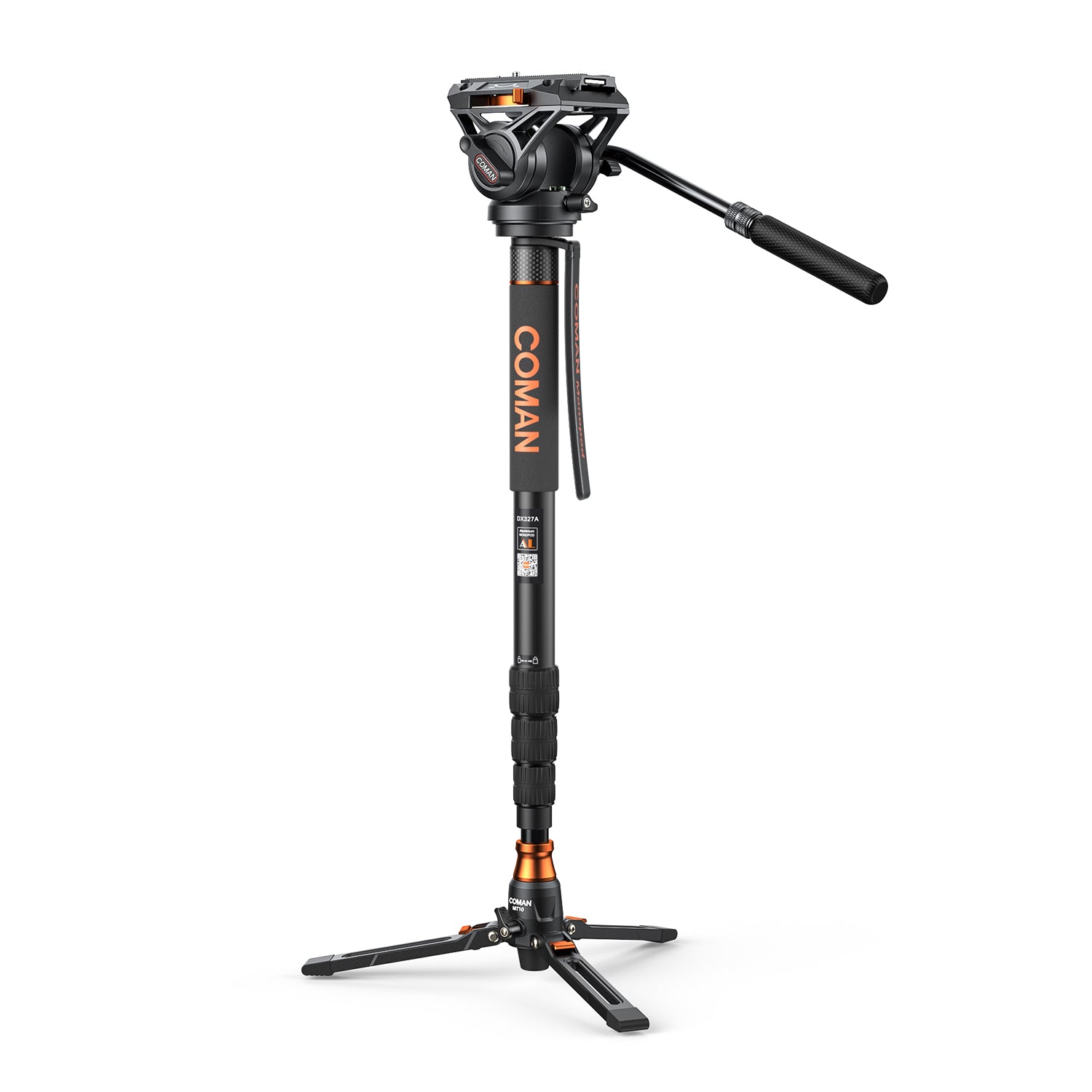 Fluid Head Monopod For Videography Photography | COMAN