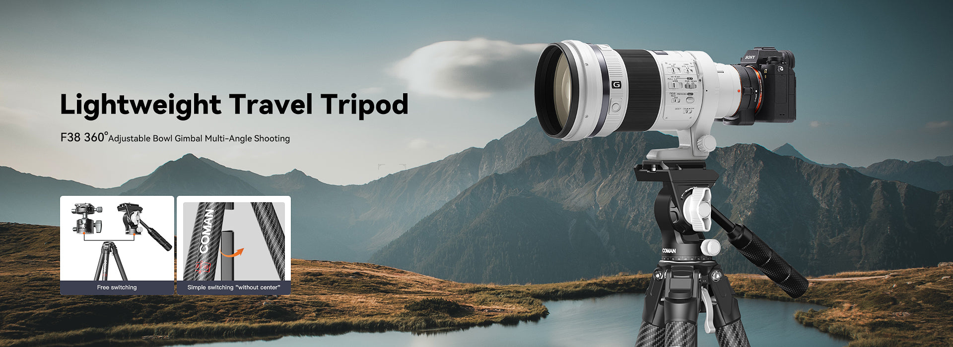 Coman - Camera Phone Tripods | Monopod and Camera Accessories – COMAN