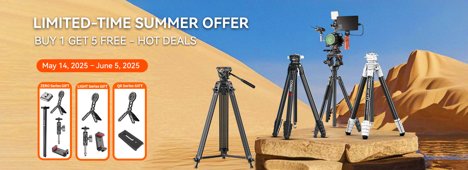 Coman - Camera Phone Tripods | Monopod and Camera Accessories – COMAN