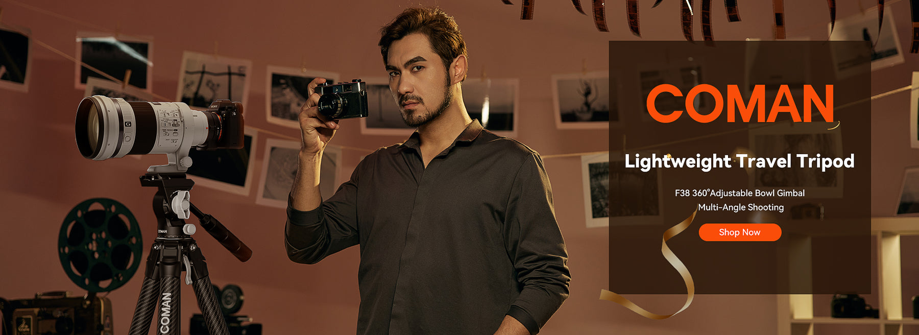 Coman - Camera Phone Tripods | Monopod and Camera Accessories – COMAN