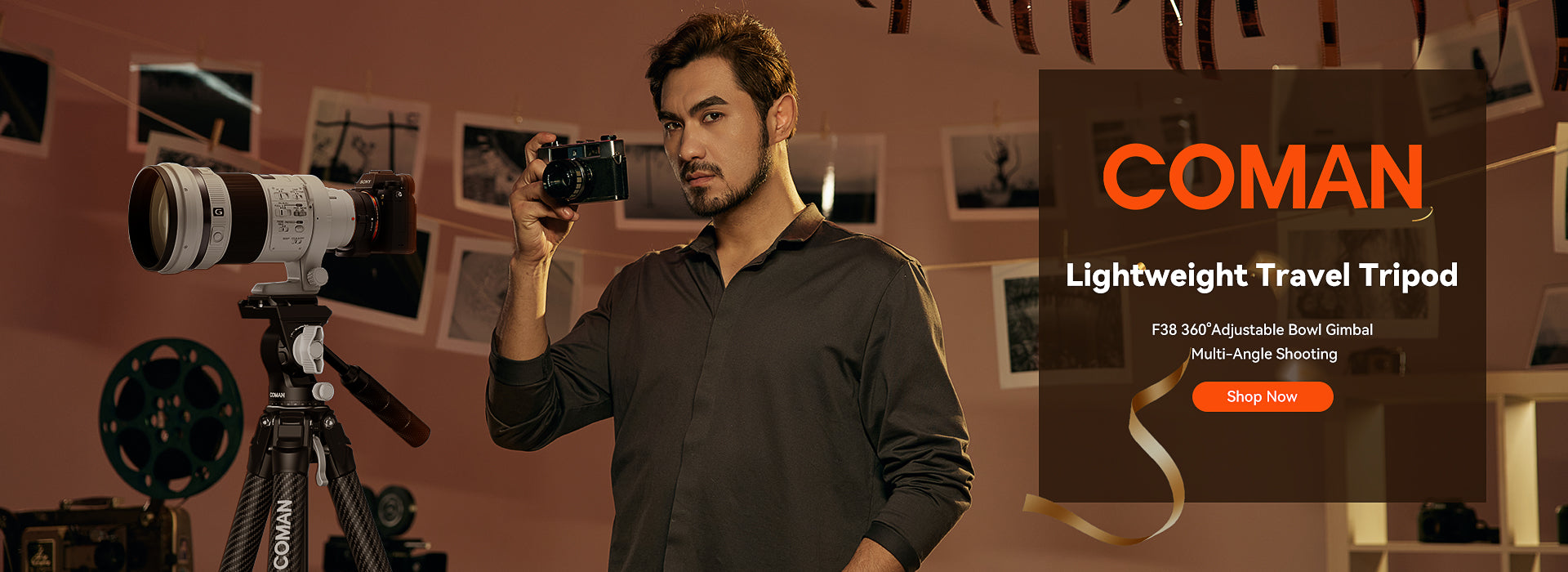 Coman - Camera Phone Tripods | Monopod and Camera Accessories – COMAN